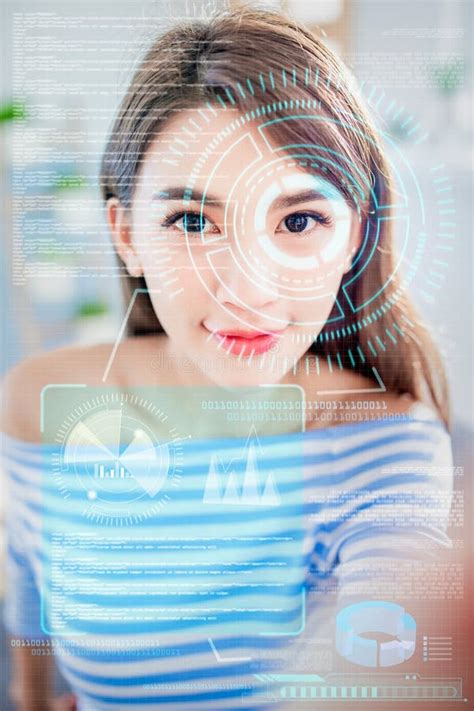 Face Recognition Concept Stock Image Image Of Cellphone 146433981