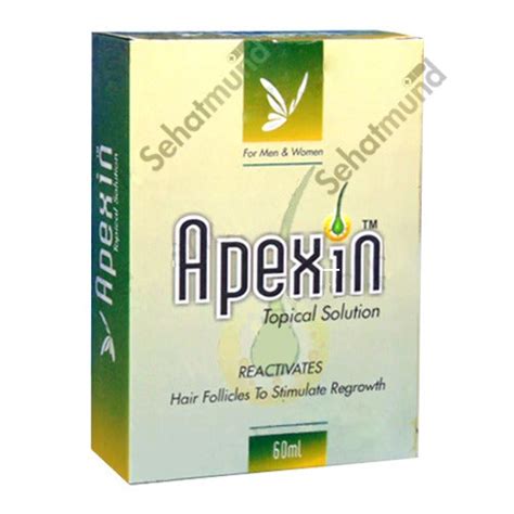 Apexin Topical Solution 60ml Sehatmund Online Medicine