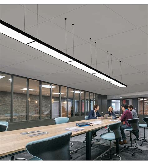 办公室吊灯led长条灯 教室写字楼长方形超亮工业风吸顶吊线方通灯 淘宝网 花瓣网