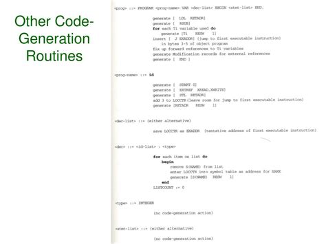 Ppt Syntactic Analysis Operator Precedence Parsing Recursive Descent