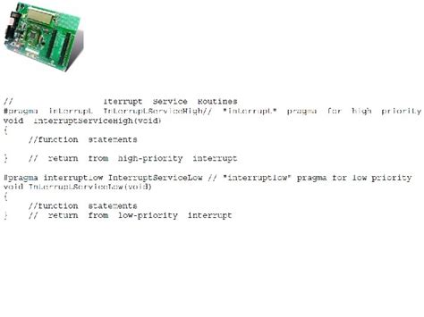 Interrupt Bit Interrupt Flag Enable Priority Bit Flag