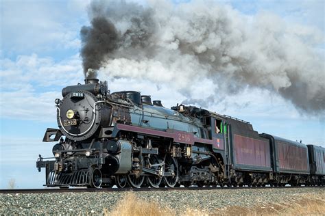Steam Locomotive Passenger Train