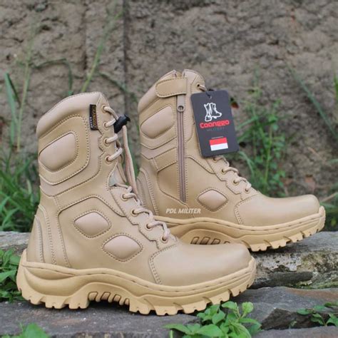 Jual Sepatu Pdl Tactical Gurun Safety Boots Sepatu Pdl Polpp Ujung Besi