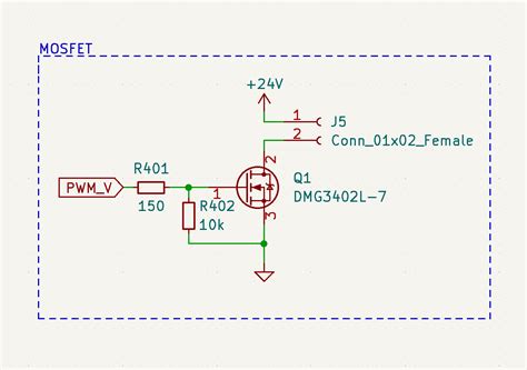 Pwm Driven Mosfet Seems To Be Always On Electrical Engineering Stack