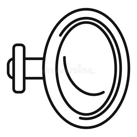Bike Computer Speedometer Showing Speed Limit Icon Stock Vector