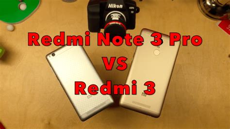 Xiaomi Redmi Note 3 PRO vs RedMi 3 Duelo de Cámaras