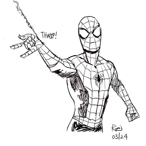 Spidey Sketch By Me Scrolller Spidey Sketch By Me Scrolller