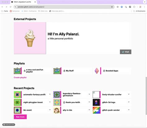 what s new on the glitch preview 🎶 building glitch glitch community