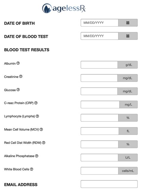 Biomarker Monitoring Protocols — Age Regression Com