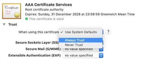 FIXED The Certificate For This Server Is Invalid