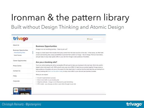 Project Ironman Large Scale Css Refactoring Trivago Ppt