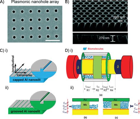 Indented Nanopatterns Utilized In Recent Biosensing Applications A A Download Scientific