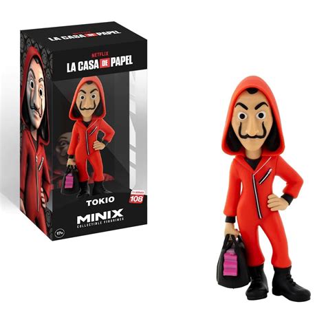 Mego Minix Money Heist Tokyo With Mask Vinyl Figure