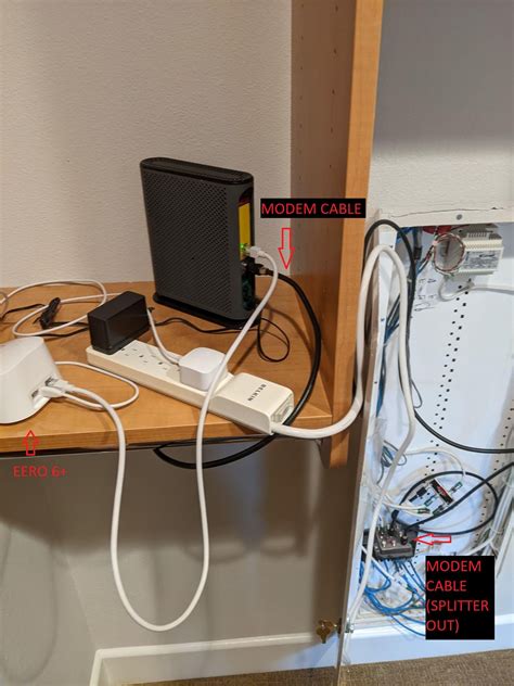 How To Connect Modem Router To Home Ethernet Wiring R Homenetworking