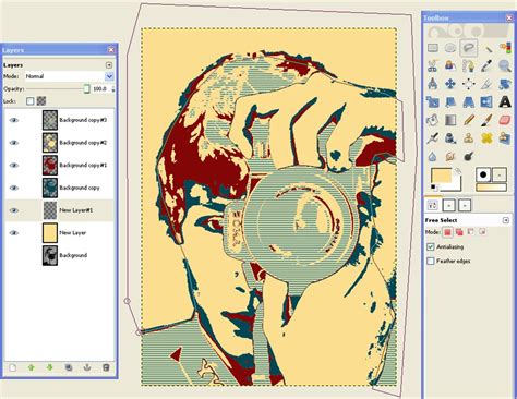 How To Make An Obama HOPE Poster In GIMP Scott Photographics Free Photography GIMP