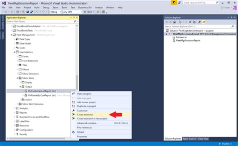 Extend Report Menu Items To Redirect User Navigation Finance