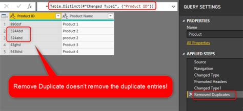 remove duplicate doesn t work in power query for power bi here is the solution radacad