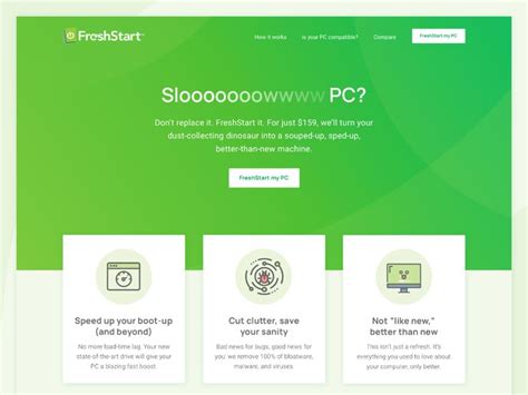 Computer Upgrade Service Landing Page Computer Upgrade Service Landing Page