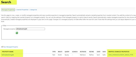 10 limitations of crawled and managed properties in sharepoint search