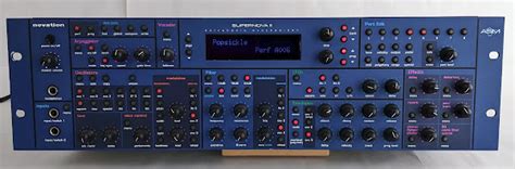 Matrixsynth Novation Supernova Rack Ii With 24 Voices And Original Manual Sn 6188