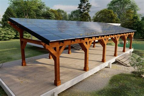 Solar Patio Cover Pergola And Gazebo Phoenix Solar Panel Systems