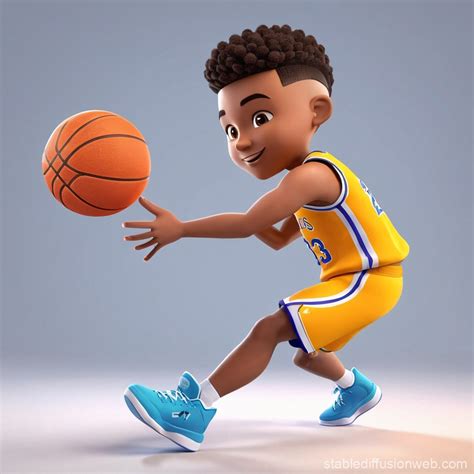 Basketball Player Cartoon