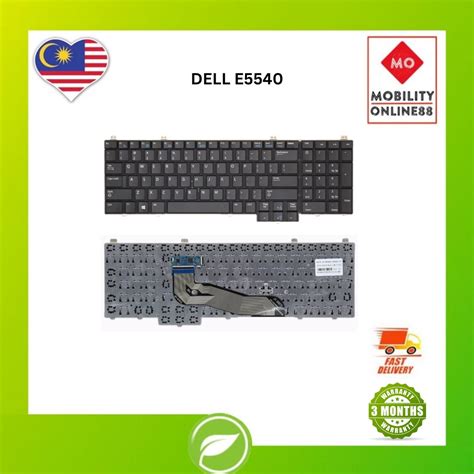 Dell Latitude E5540 Laptop Keyboard Shopee Malaysia
