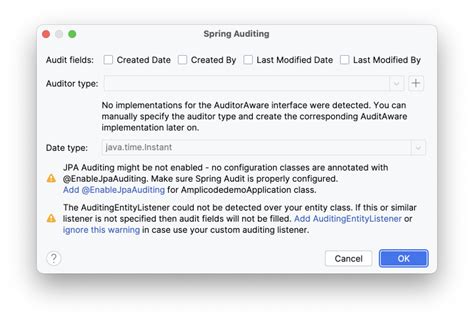 jpa entities amplicode documentation