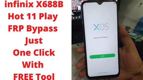 Infinix Hot 10 Play Hot 11 Play FRP Bypass Just One Click With FREE Tool Infinix Hot 11 Play
