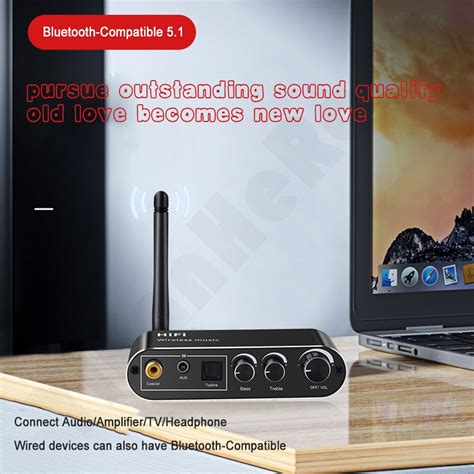 Bluetooth Compatible Receiver Digital To Analog Au Vicedeal
