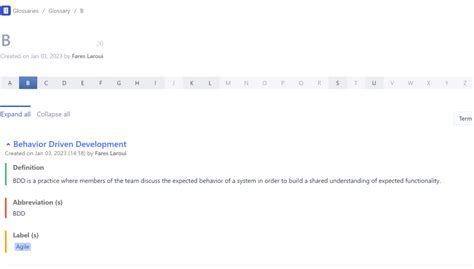 Glossary For Confluence Atlassian Marketplace