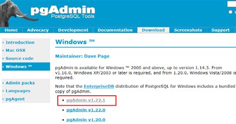 Pgadminのインストール ｜ Postgresqlではじめるdb入門