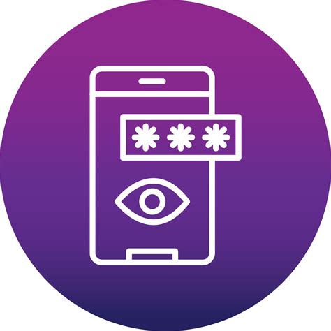 Show Password Vector Icon 17258165 Vector Art At Vecteezy