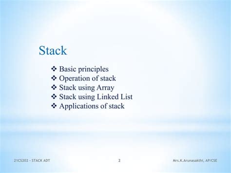 stack adt pptx