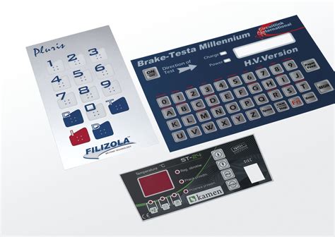 Electronic Tactile Sensor Membrane Switch Keypad Sensor Switch And