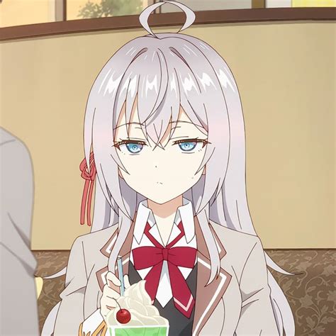 Character Alisa Mikhailovna Kujou In Anime Art Beautiful Anime Really Cool Drawings