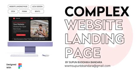 Supun Buddhika On Linkedin Webdesign Figma