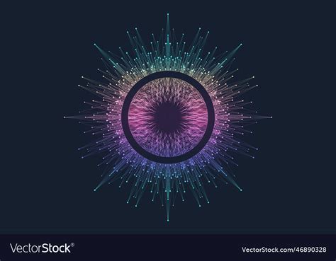 Quantum Computing Concept Deep Learning Royalty Free Vector