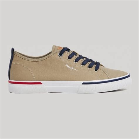 Кеды PEPE JEANS LONDON PMS30811-855 мужские, цвет бежевый, размер EU 44 ...