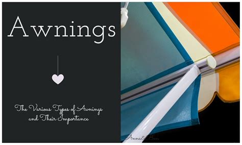 The Various Types Of Awnings And Their Importance Aussies Mag