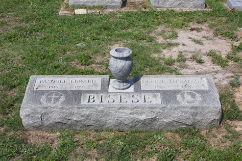Pasquel Edward Bisese 1915 1993 Find A Grave Memorial
