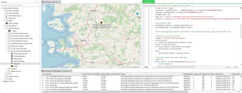 Python Api How To Get Earthquake Data Into A Geo Scada Map