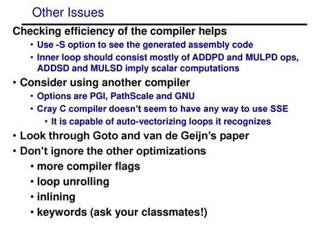 Notes On Homework 1 What Is Peak Cs267 Lecture 2 Cs267 Lecture Ppt