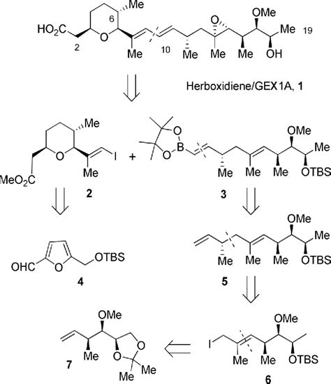 Figure 1 From A Stereoselective Synthesis Of Herboxidiene Gex1a