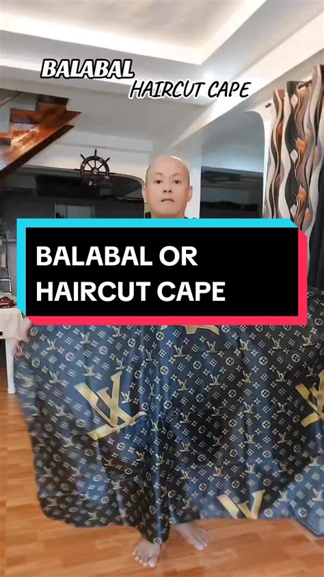 Balabal O Haircut Cape Para Sa Salon Tiktok
