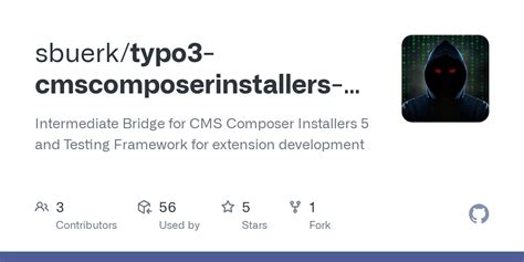 Github Sbuerktypo3 Cmscomposerinstallers Testingframework Bridge