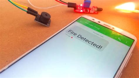 Arduino Fire Alarm System With Gsm Alert Text Message And Buzzer