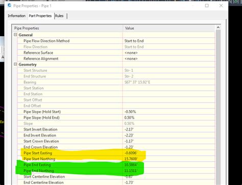 Adjusting Pipe And Structure Connection Point Autodesk Community