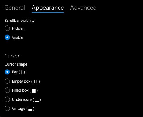 Polish Settings UI Profile Page Issue Microsoft Terminal GitHub