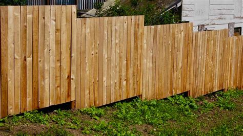 How To Install A Fence On A Sloped Yard